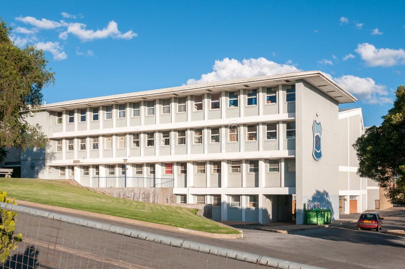 Buildings of the Windhoek High School Editorial Photo - Image of ...