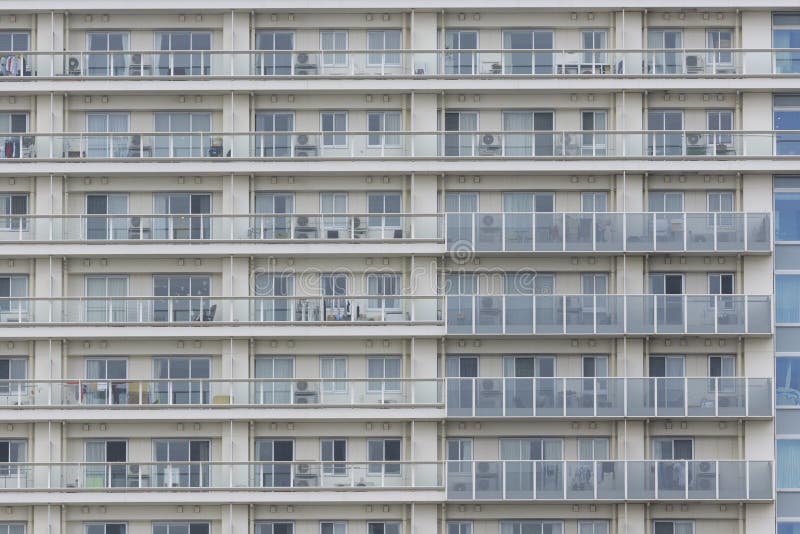 Buildings with Windows Background in Tokyo Editorial Photo - Image of ...
