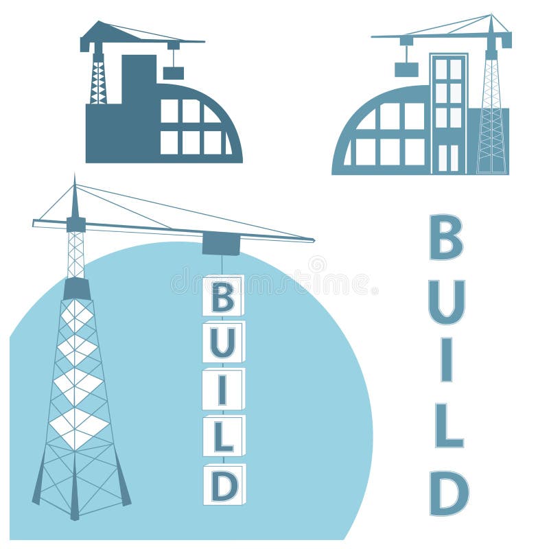 Builds stock vector. Illustration of optimization, functionality - 55033871