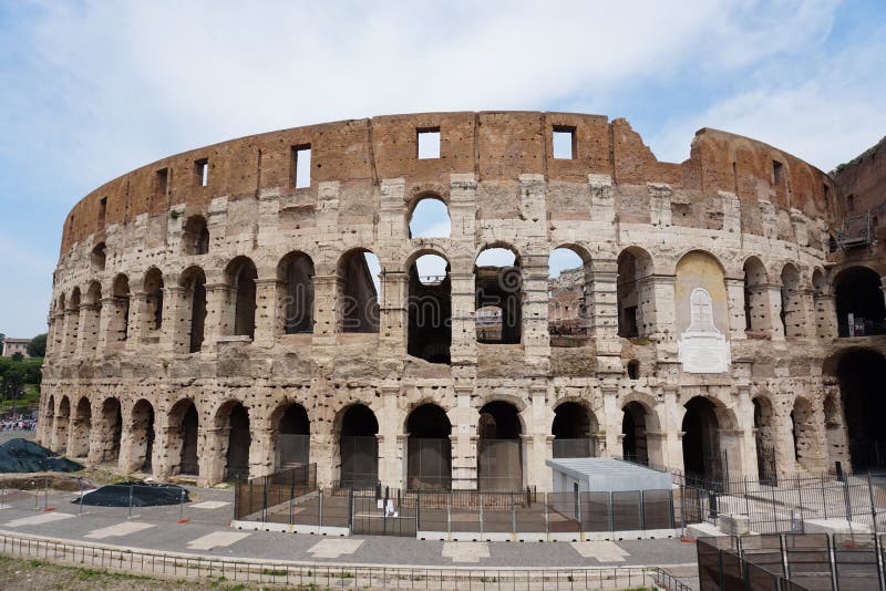 Colosseum, Also Known As Flavian Amphitheater, is an Oval Amphitheater ...