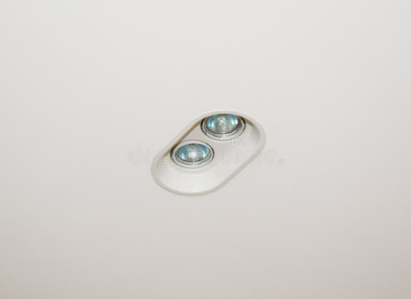 Built in Ceiling LED Light, Home Interior Ceiling Spotlight Stock Image ...