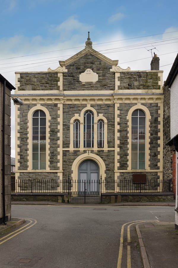 Welsh Methodist Chapel stock photo. Image of gwynedd - 170911246