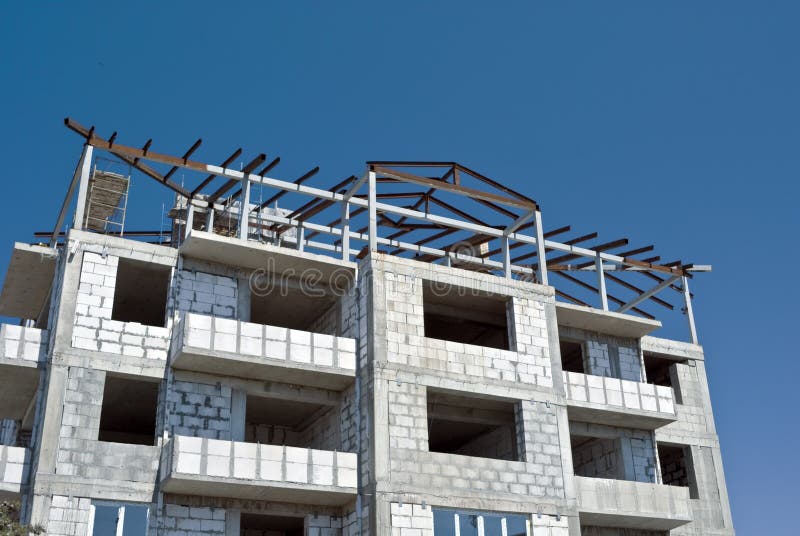 Built house stock photo. Image of driveway, fiance, mansion - 14013456