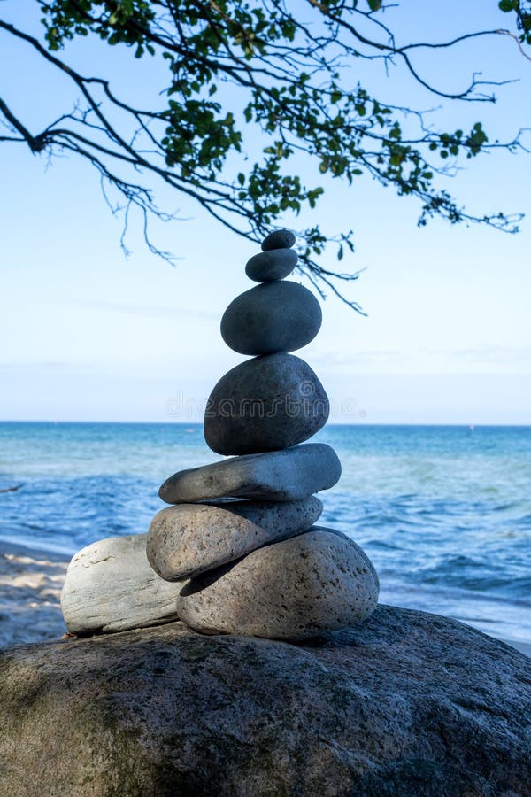 Round stones stock photo. Image of gray, shore, decoration - 67007324