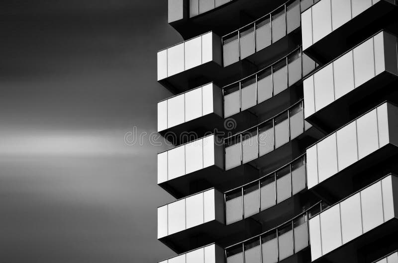 Built Structure Concepts Pattern Sky Stock Photo - Image of balcony ...