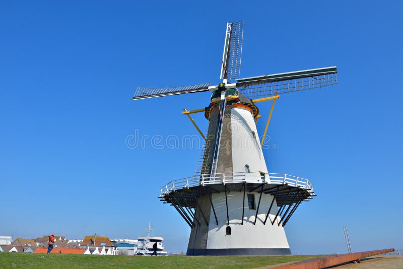 Traditional windmill stock image. Image of outside, culture - 4435041
