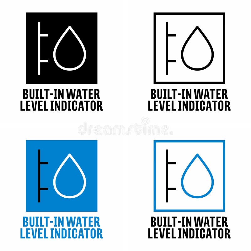 Water Level Indicator Stock Illustrations – 836 Water Level Indicator ...