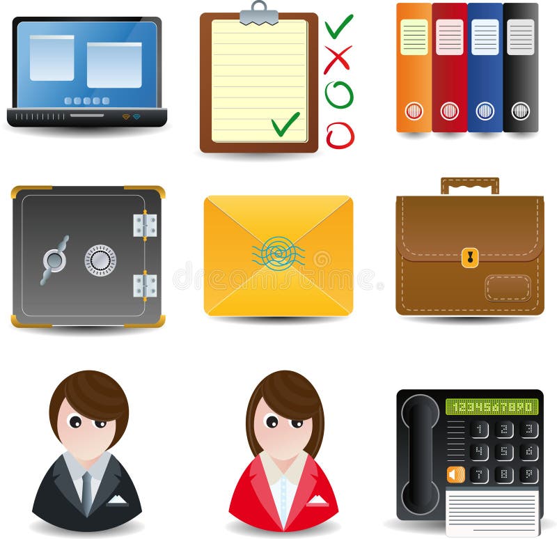 Black round icons stock vector. Illustration of compilation - 37790437