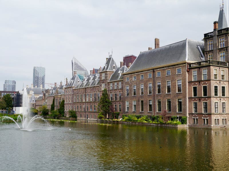 The Buitenhof in the Hague stock image. Image of center - 27457103