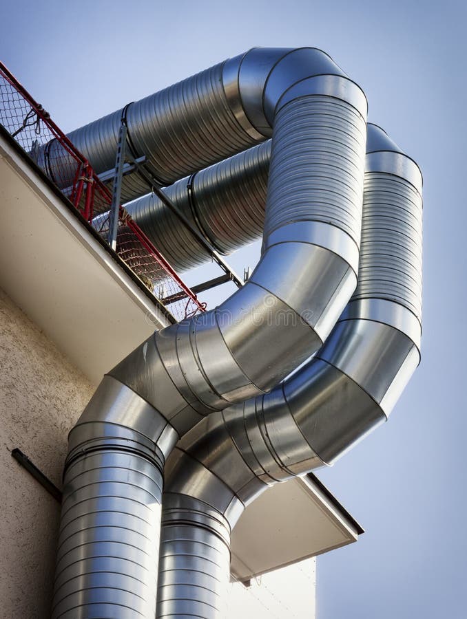 Buizen stock afbeelding. Image of eigentijds, grijs, industrie - 36890607