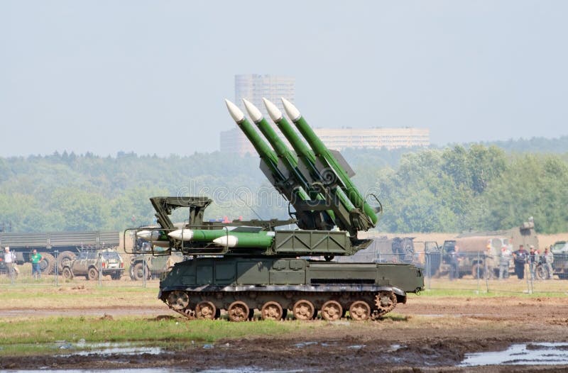 Buk-M missile launcher editorial stock image. Image of artillery - 25886344