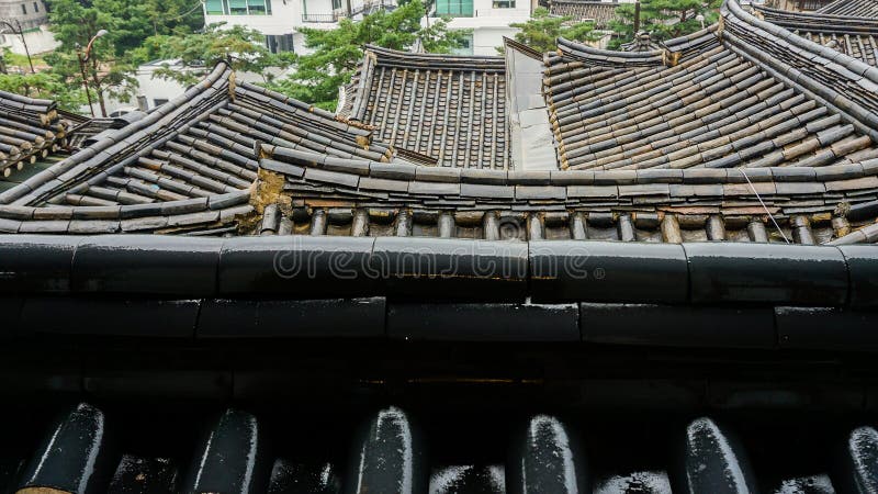 Bukchon Hanok Village editorial image. Image of heritage - 276391500