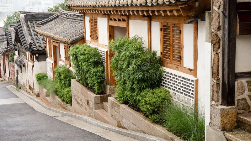 Bukchon Hanok Village is Truly a Beautiful Place in Seoul. Editorial ...