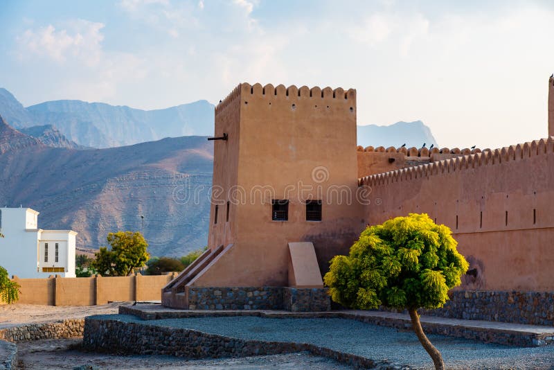Bukha Fort in Musandam Oman, Middle East Architecture Stock Image ...