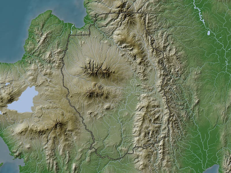 Bukidnon, Philippines. Wiki. No Legend Stock Illustration ...