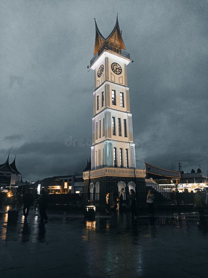 Bukit tinggi, Padang editorial stock image. Image of landmark - 263412164