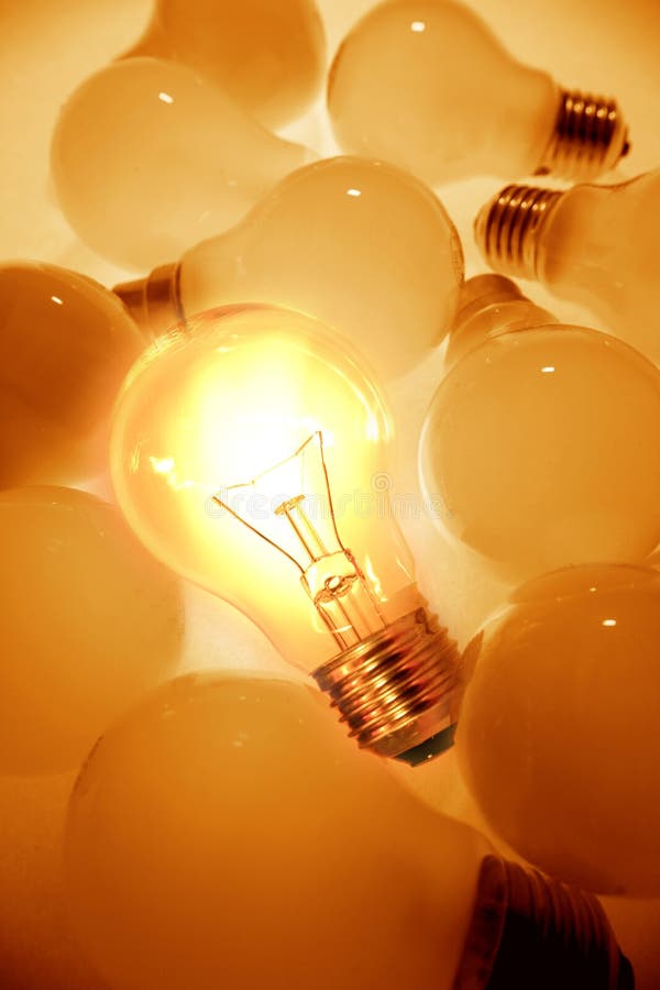 Head shaped light bulb stock image. Image of concept - 22488721