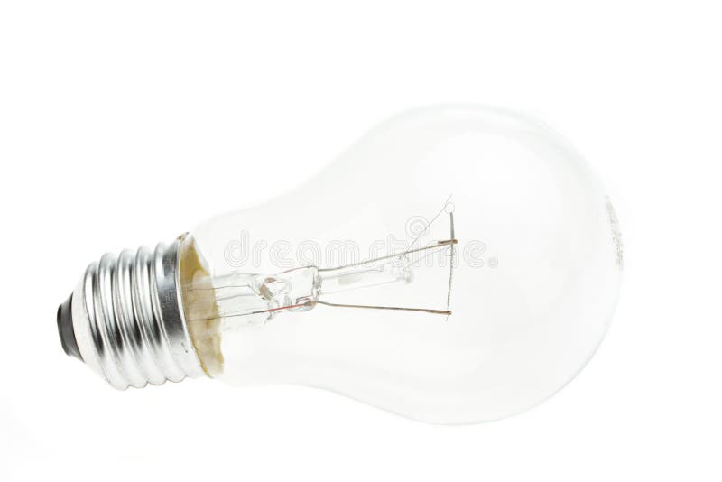 Dim light bulb stock photo. Image of smart, fire, glowing - 4830230