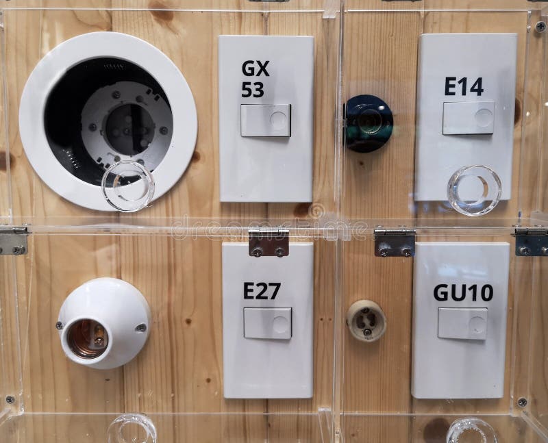 Bulb Basic Experiment Kit. Equipment for Test Electrical. Stock Image ...