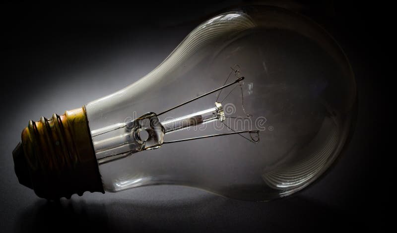 Bulb with Broken Filament 2 Stock Photo - Image of incompleteness ...