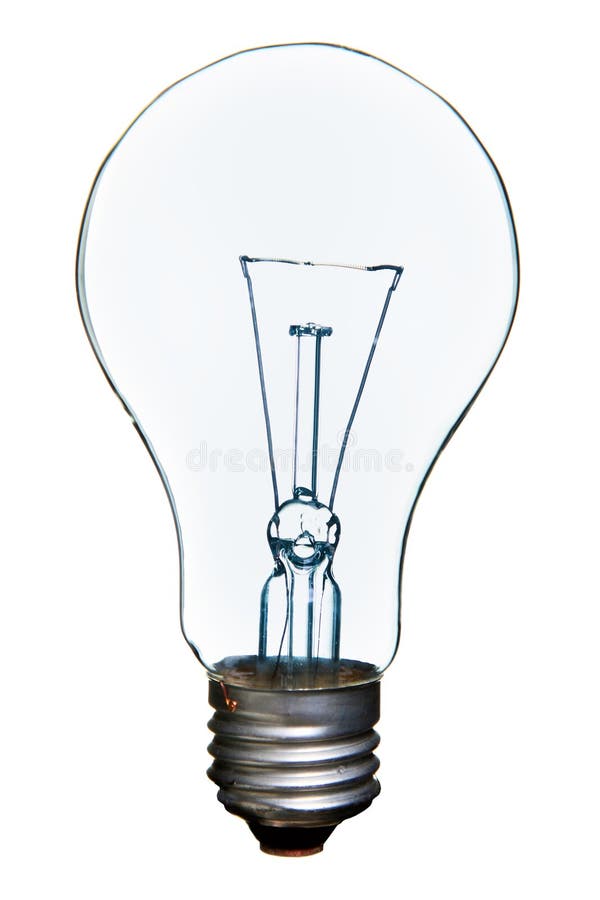 Bulb stock image. Image of light, thread, current, electrode - 36157673