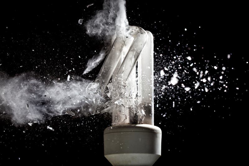 Bulb explosion stock photo. Image of damage, abstract - 37484882