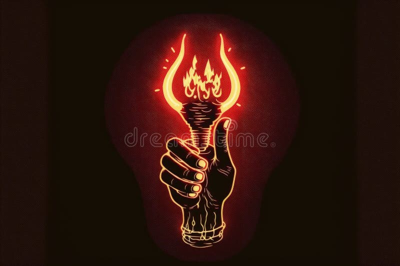 Evil Light Bulb Stock Illustrations – 211 Evil Light Bulb Stock ...
