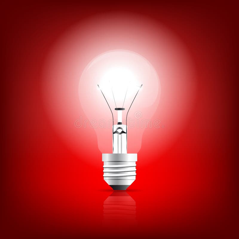 Love light bulb stock illustration. Illustration of incandescent - 5060032