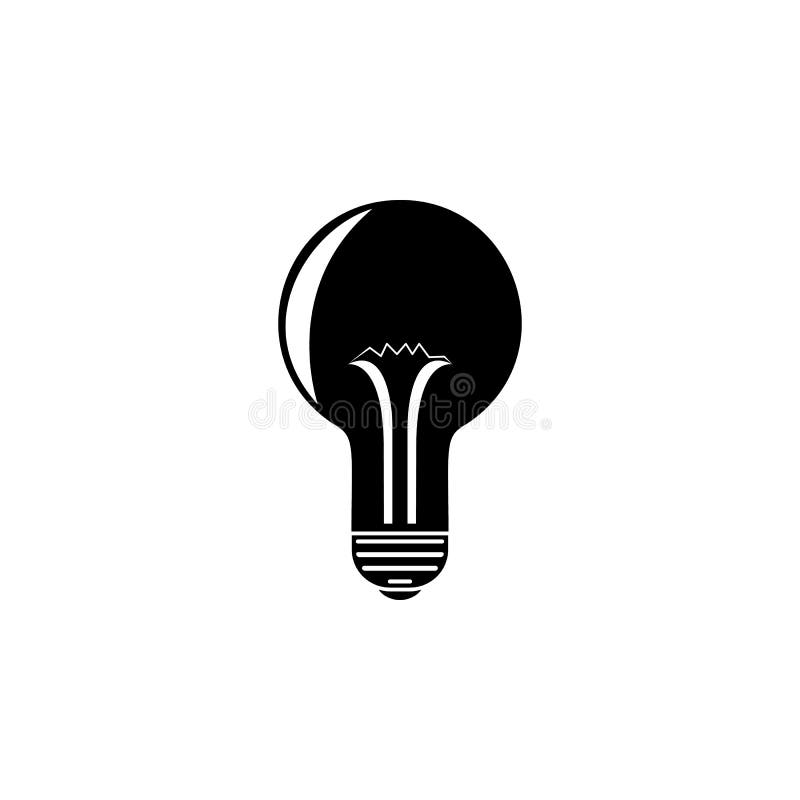 Bulb Icon. Element of Science for Mobile Concept and Web Apps. Detailed ...