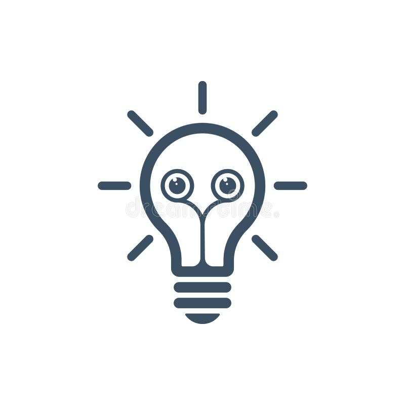 Light Bulb Eye Logo Stock Illustrations – 154 Light Bulb Eye Logo Stock ...