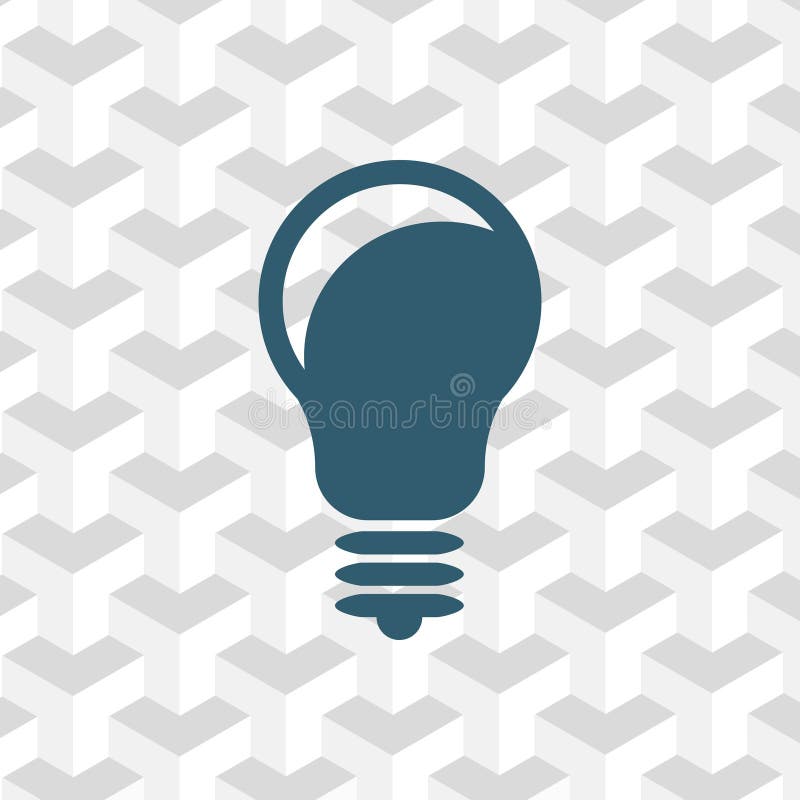 Bulb Icon Stock Vector Illustration Flat Design Stock Vector ...