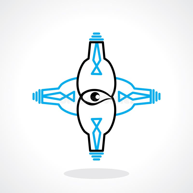 Bulb idea vision concept stock vector. Illustration of connecting ...