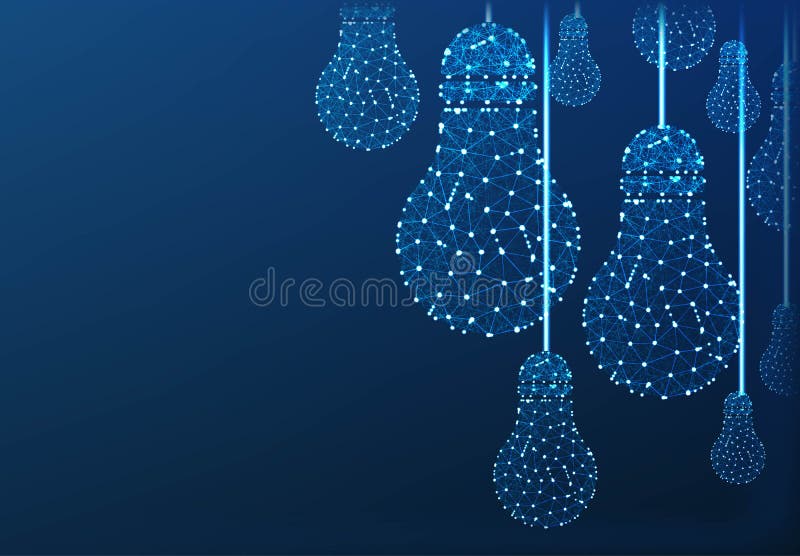 Abstract Blue Glowing Mesh Network Stock Illustrations – 23,829 ...