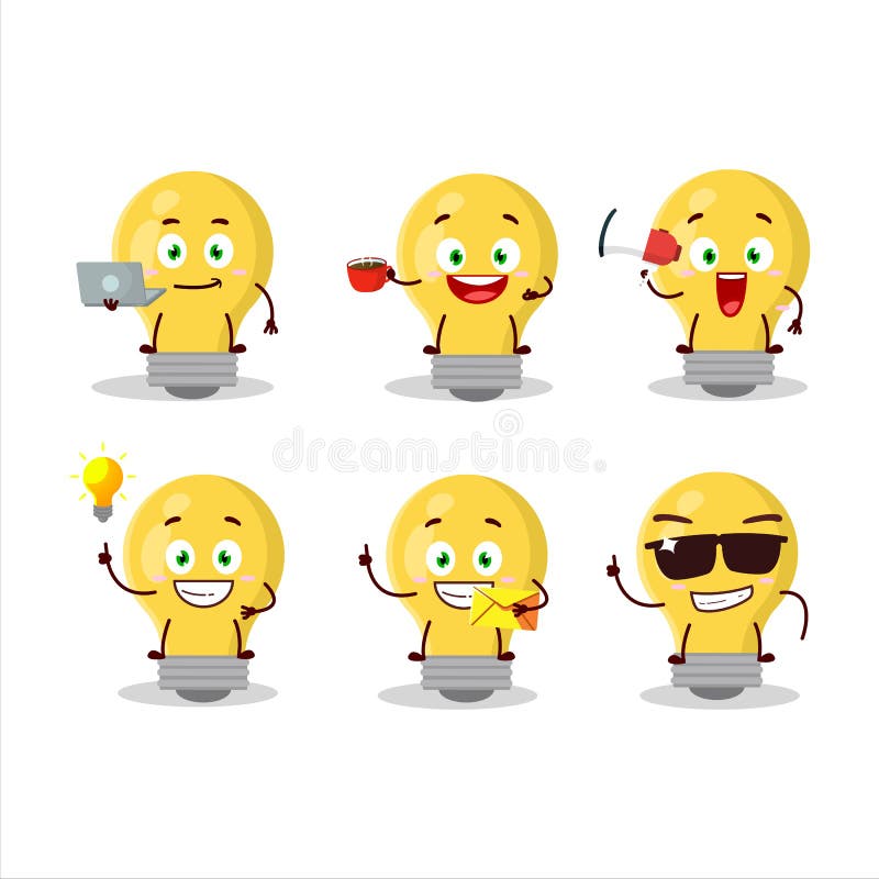 Bulb Emoticons Stock Illustrations – 81 Bulb Emoticons Stock ...
