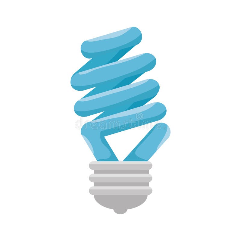 Bulb Light Emblem Isolated Icon Stock Illustration - Illustration of ...