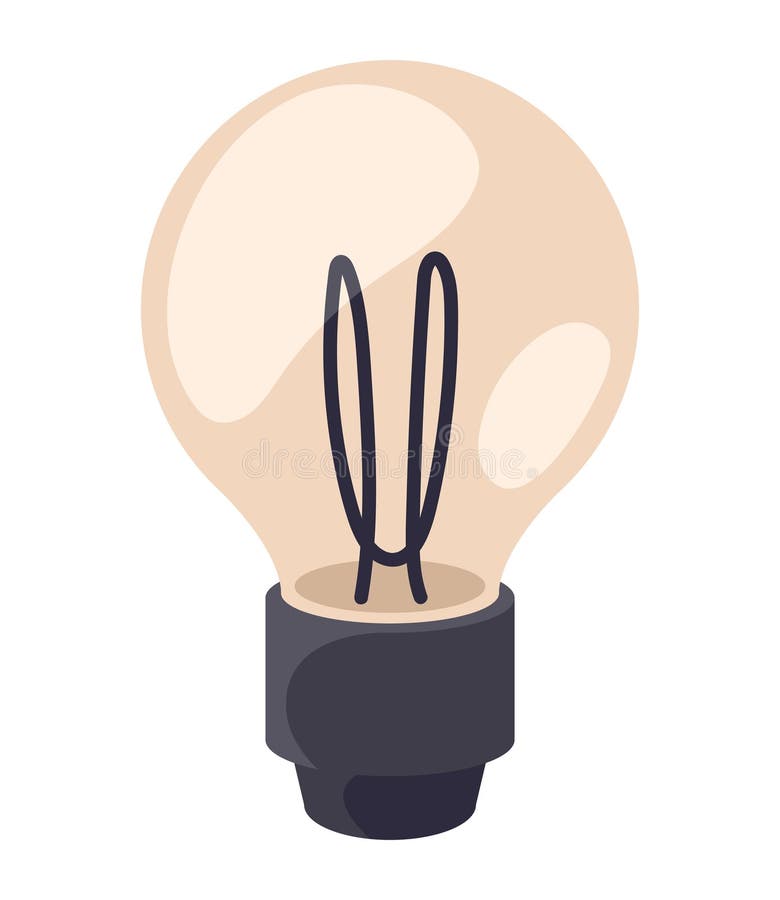 Bulb light energy stock vector. Illustration of electric - 271120844