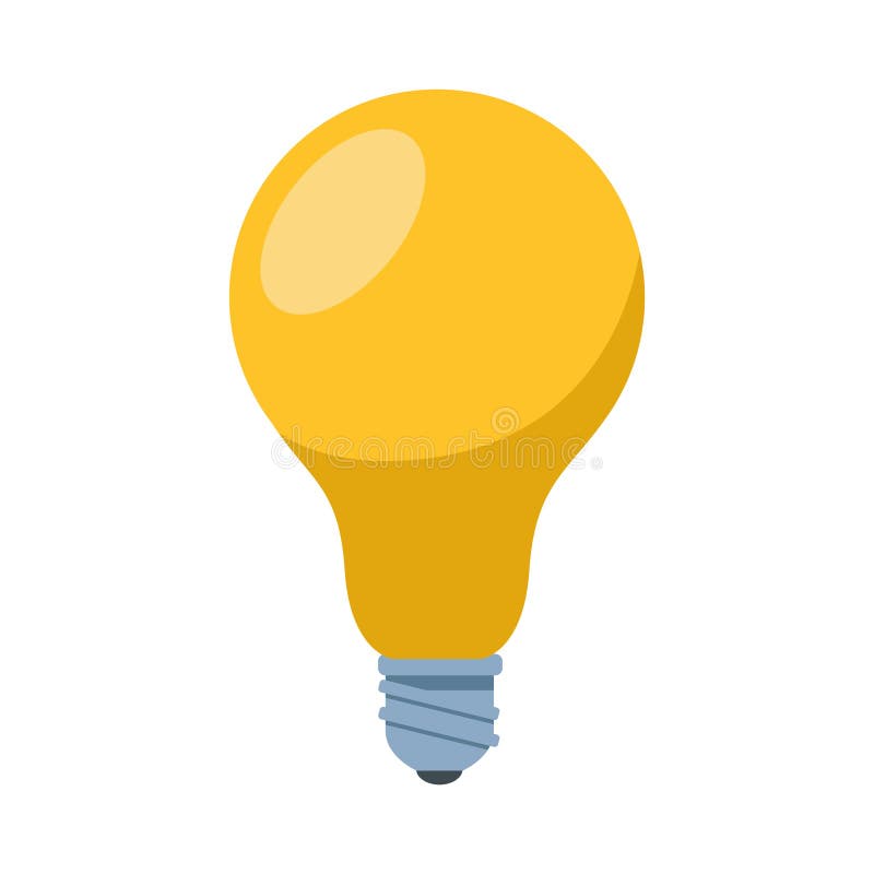 Bulb light energy stock vector. Illustration of vector - 259134166
