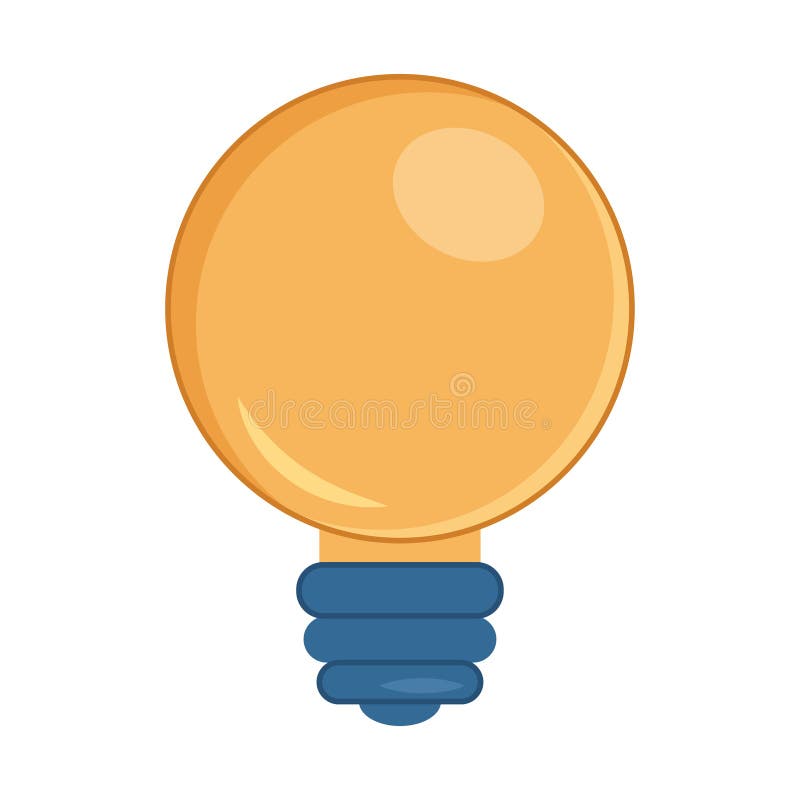 Bulb light energy stock vector. Illustration of power - 273133137