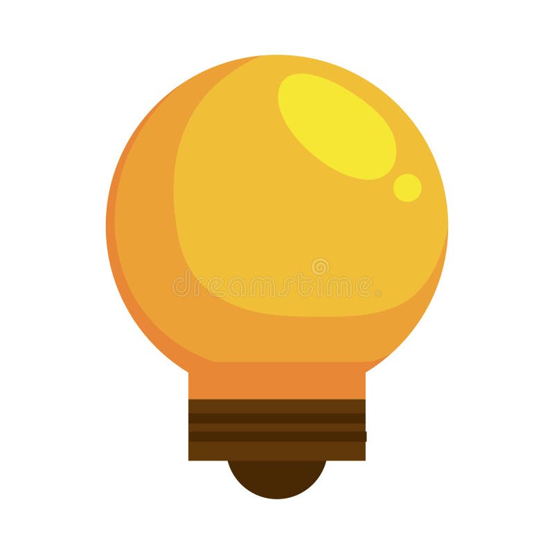 Bulb light energy stock vector. Illustration of isolated - 283941357
