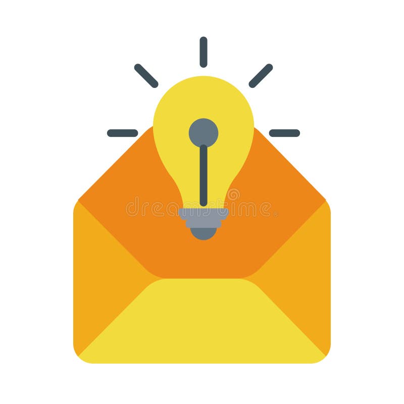 Envelope Lightbulb Stock Illustrations – 412 Envelope Lightbulb Stock ...