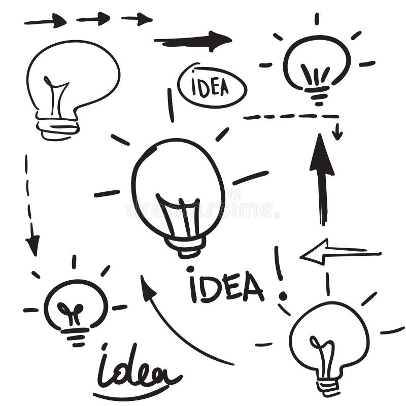 Lightbulb Sketch Stock Illustrations – 17,007 Lightbulb Sketch Stock ...