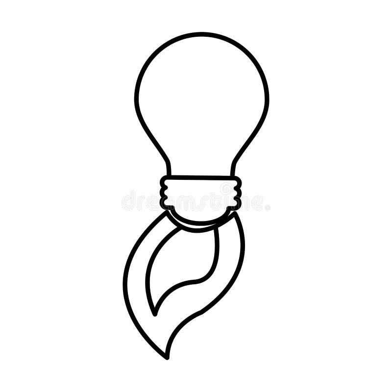 Bulb Light Start Up Isolated Icon Stock Vector - Illustration of ...