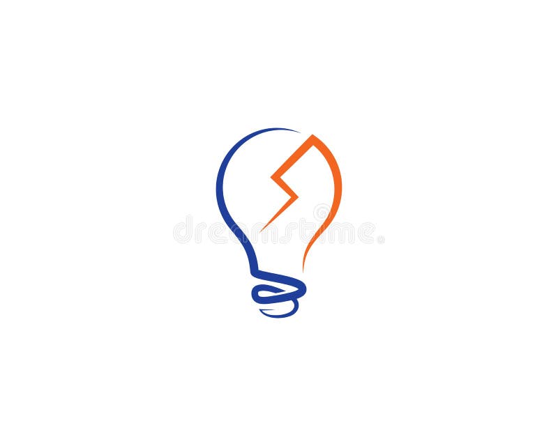 Bulb logo vector stock vector. Illustration of energy - 150552480