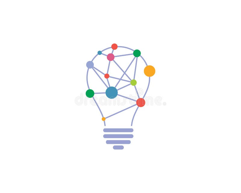 Bulb Tech Idea,creative, Concept Illustration Stock Vector ...