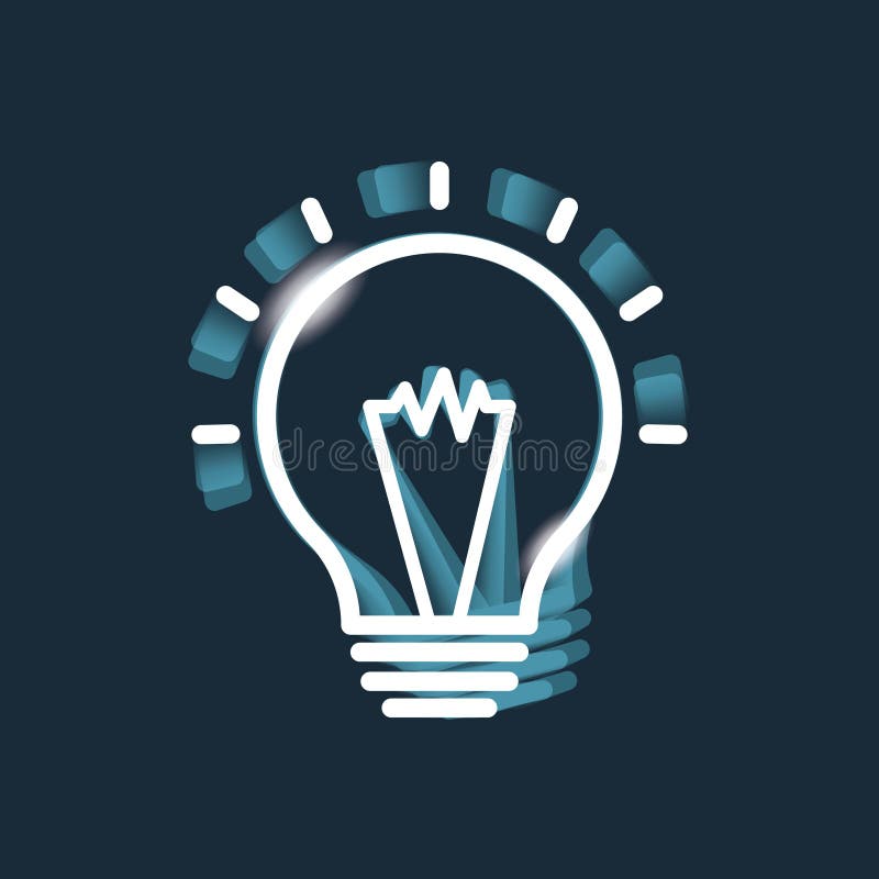 Bulb. Vector Illustration Decorative Design Stock Illustration ...