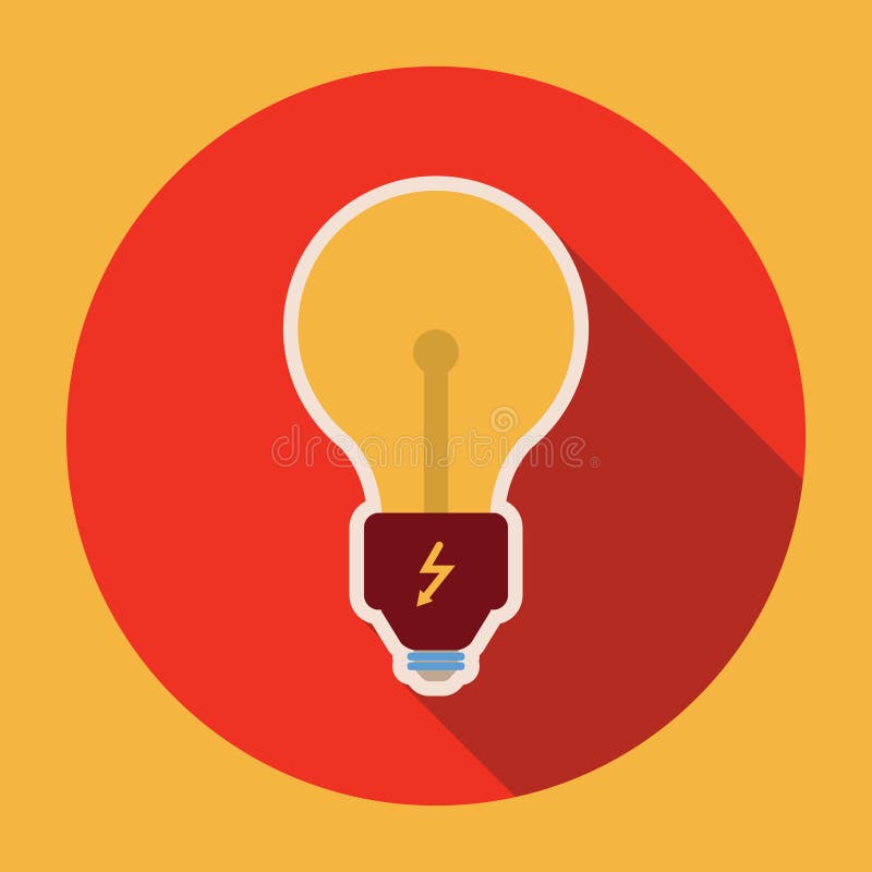 Bulb. Vector Illustration Decorative Design Stock Vector - Illustration ...