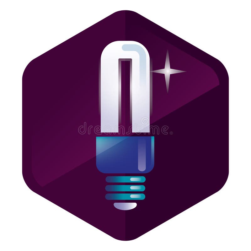 Bulb. Vector Illustration Decorative Design Stock Vector - Illustration ...