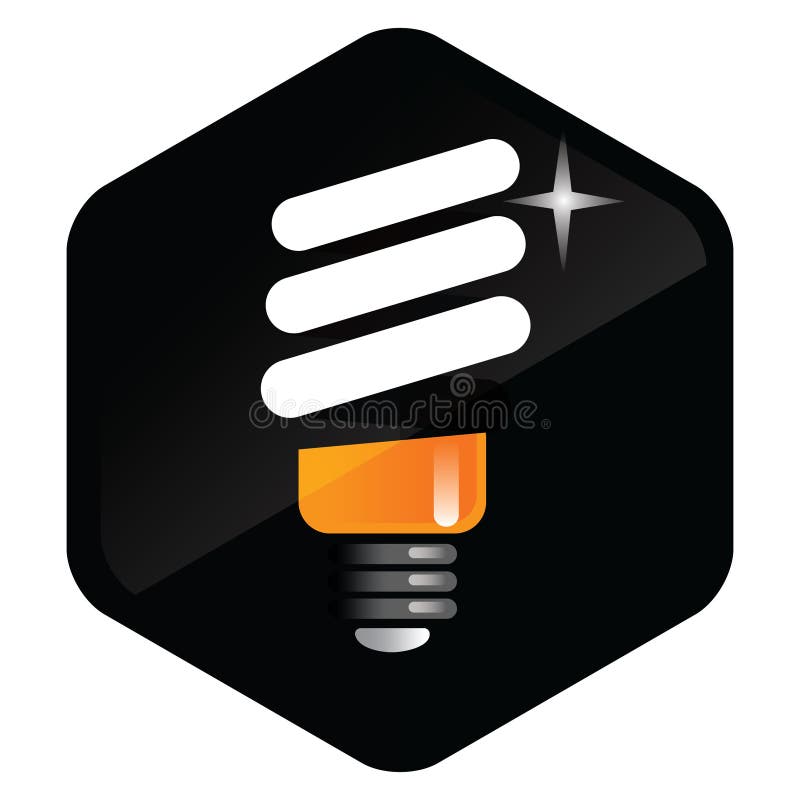 Bulb. Vector Illustration Decorative Design Stock Vector - Illustration ...