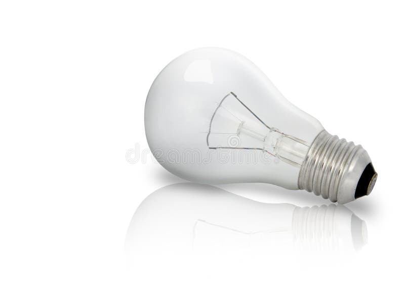 Bulbo eléctrico imagen de archivo. Imagen de blanco, eléctrico - 4131537