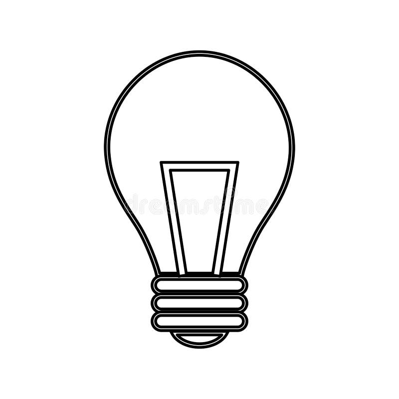 Bulbo o idea grande stock de ilustración. Ilustración de iluminado ...